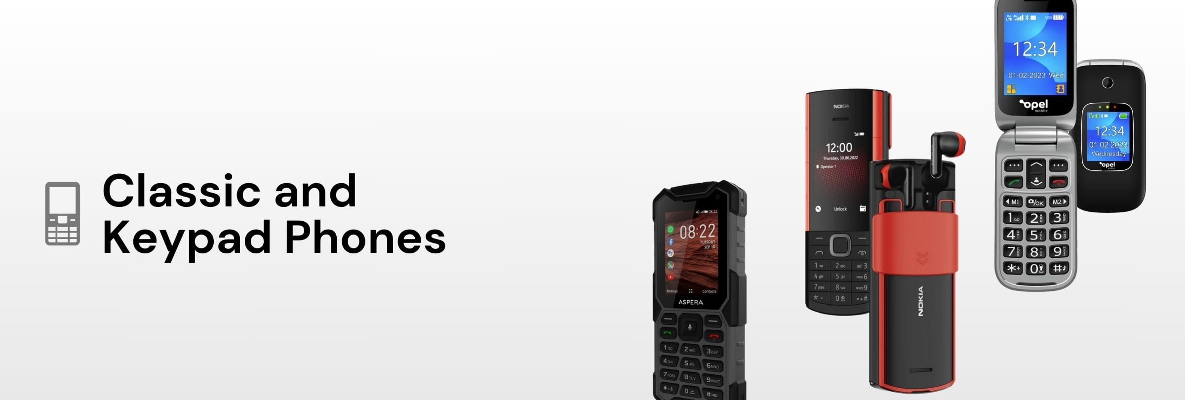 Classic & Keypad Phones - Buy Candybar, Keypad and Feature phones ...