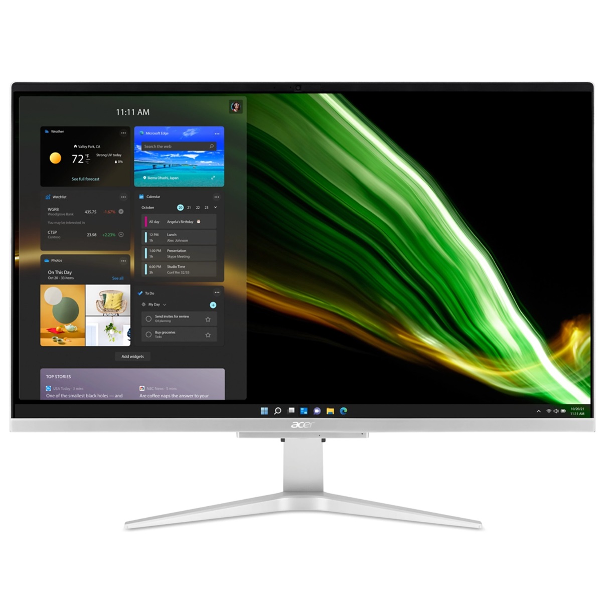 Acer Aspire C27 27" All-In-One PC (i3-1115G4, 512GB/8GB, W11H ...