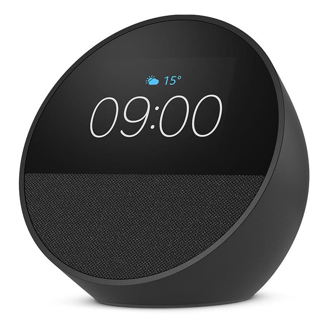 Amazon Echo Spot Smart Alarm Clock with Alexa - Black | Mobileciti