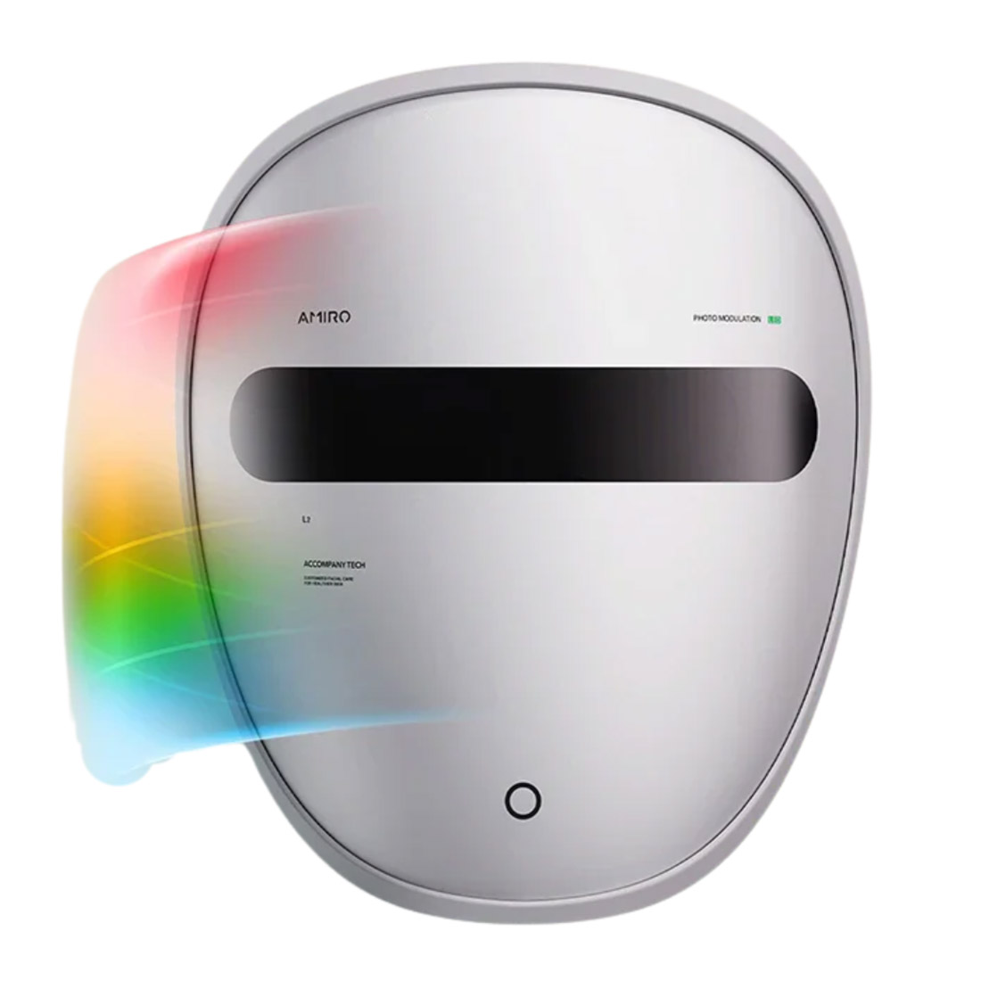 AMIRO Spectra 5-In-1 LED Light Therapy Facial Mask L2 Pro - Silver ...