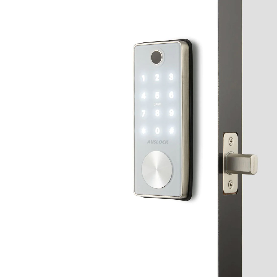 Auslock Deadbolt Series D11B Smart Finger Print Door Lock - White ...