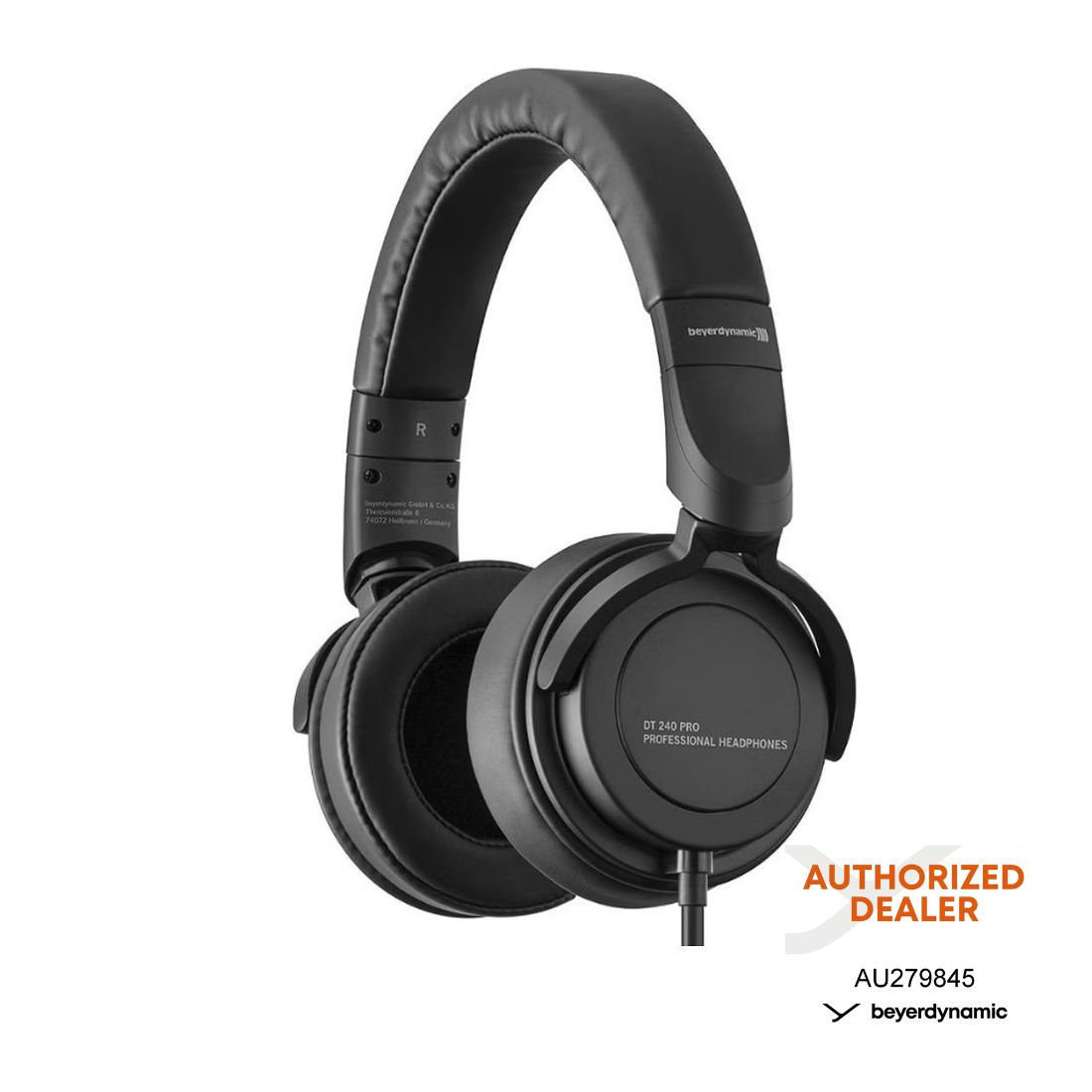 Beyerdynamic DT240 Pro Compact Over-Ear Studio Headphones (34ohms ...