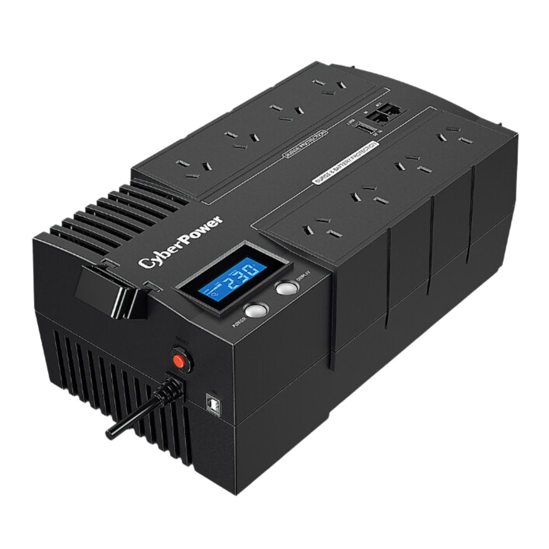 CyberPower BRICs BR850ELCD Line-interactive UPS - 850 VA/510 W 2 YRS ...