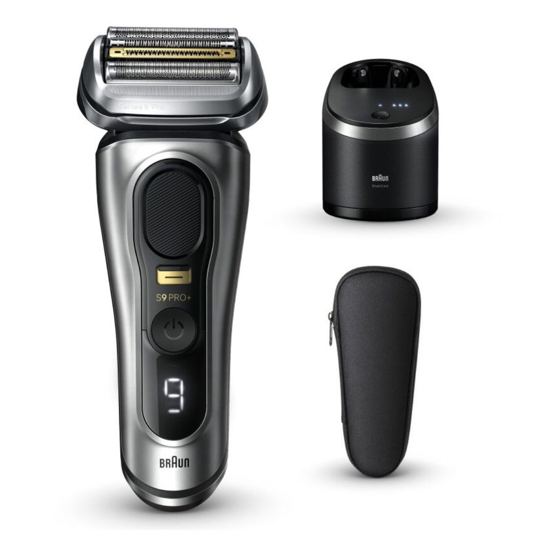 Braun Series 9 PRO+ Wet & Dry Electric Shaver with 6-in-1 SmartCare ...