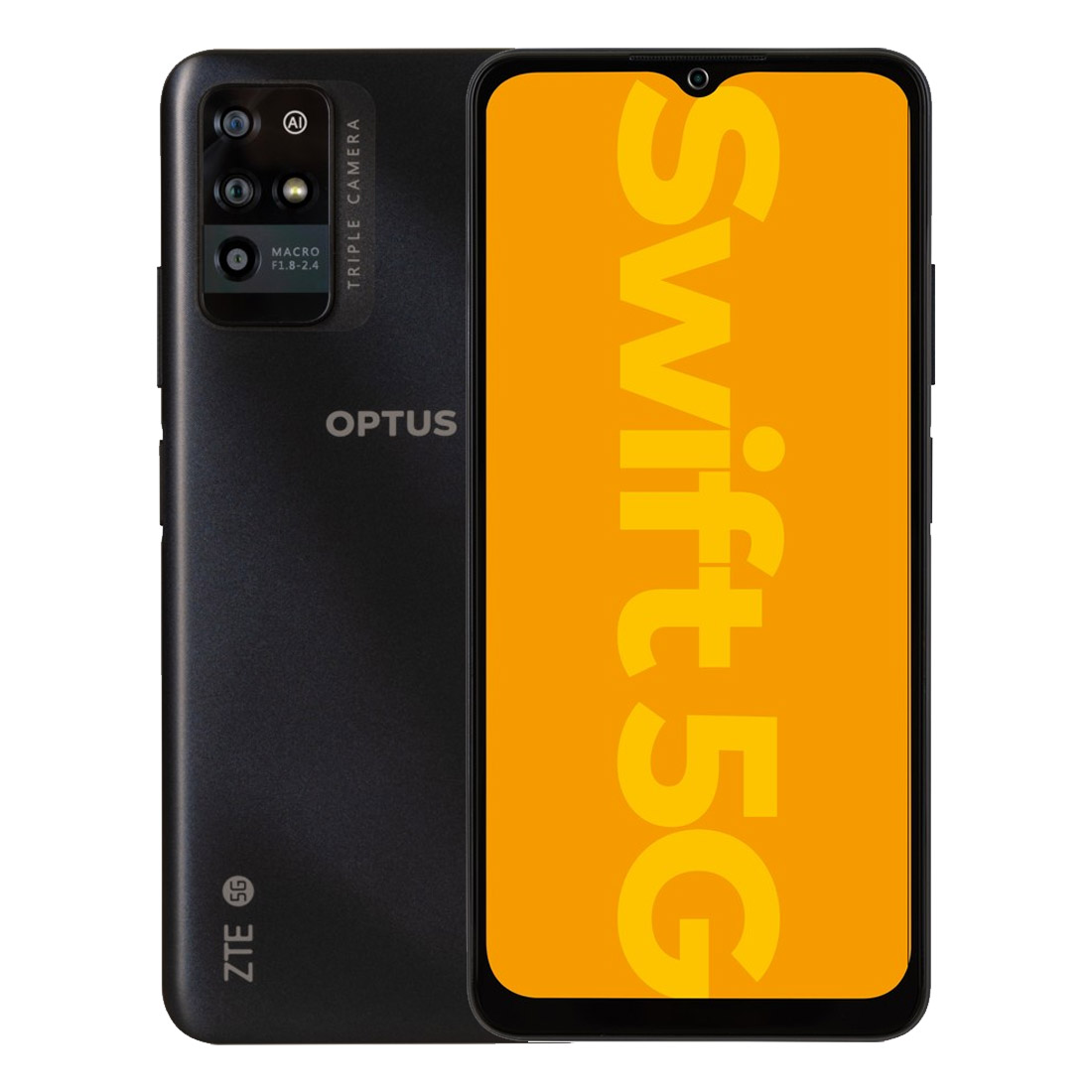 Optus X Swift 5G (64GB/4GB, 6.52'', Unlocked) - Grey | Mobileciti