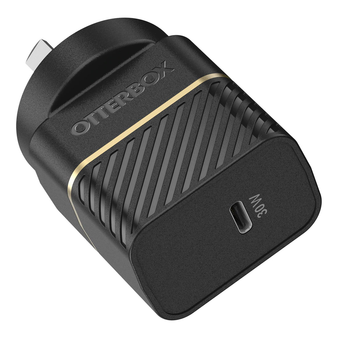 Otterbox 30W USB-C GaN Fast Charge Wall Charger - Black | Mobileciti