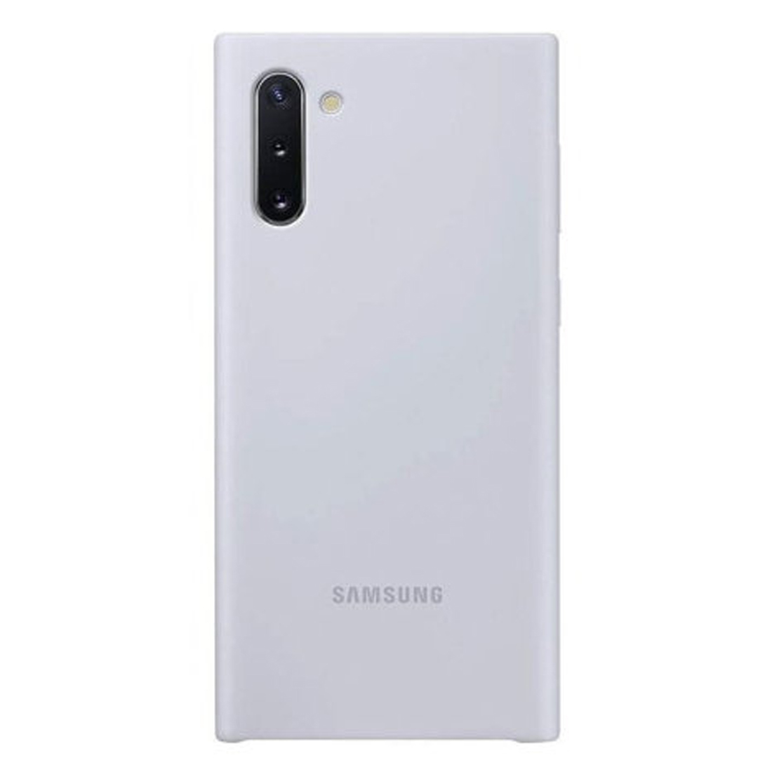 Samsung Galaxy Note 10 Silicone Cover Silver | Mobileciti