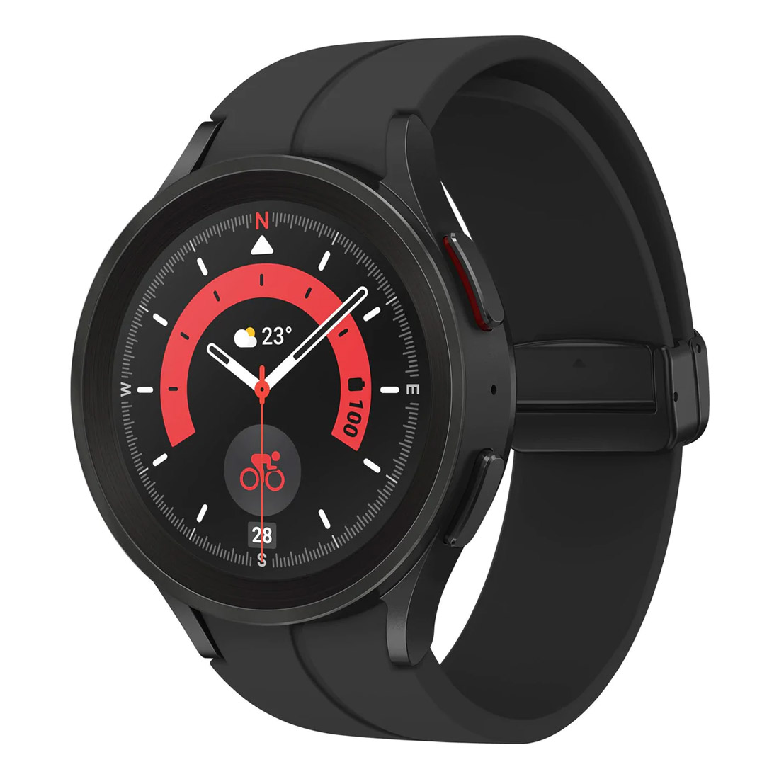 Samsung Galaxy Watch5 Pro LTE 45mm SM-R925 - Black Titanium | Mobileciti