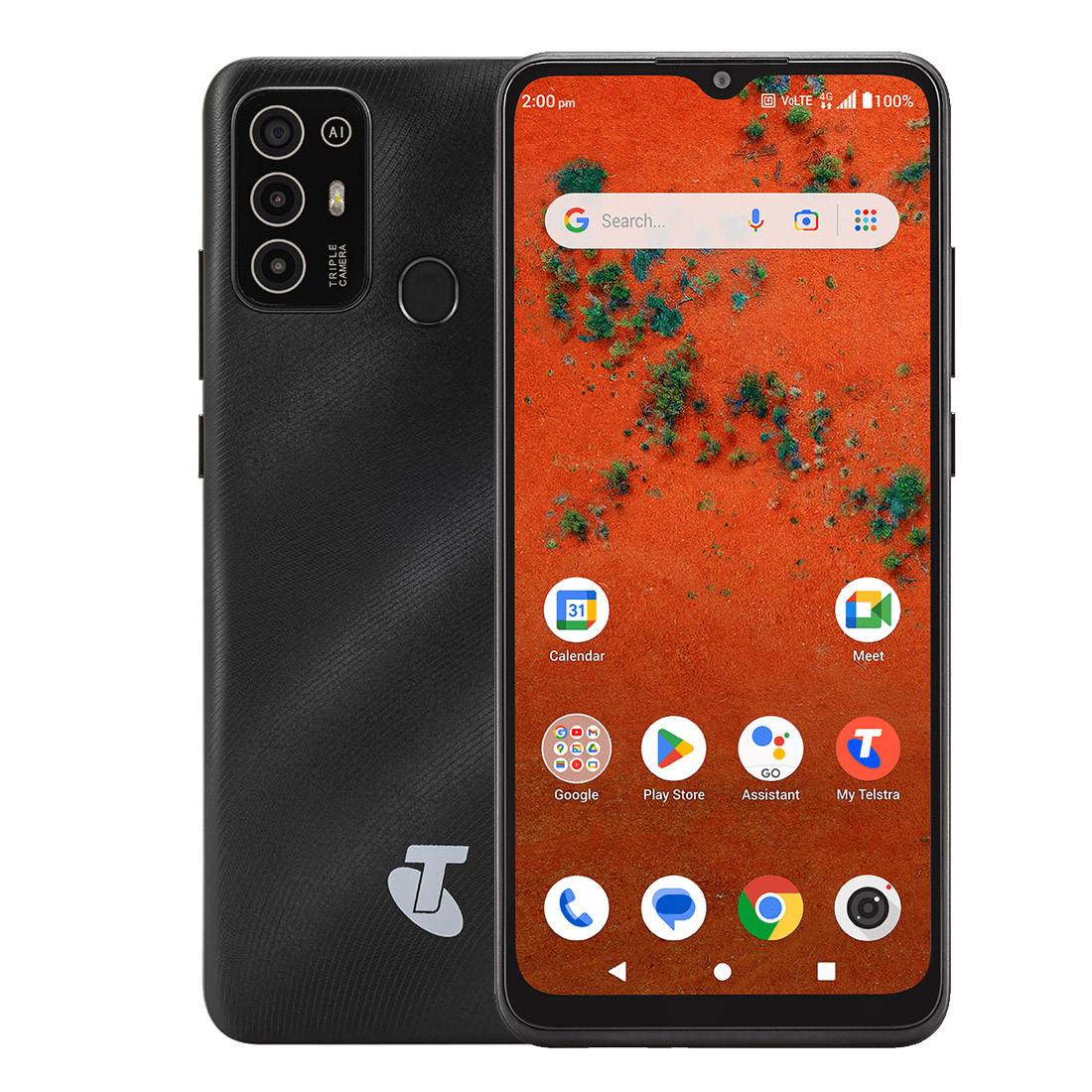 Telstra T-Pro 4G (64GB/2GB, 6.52'', Locked to TEL) - Back | Mobileciti