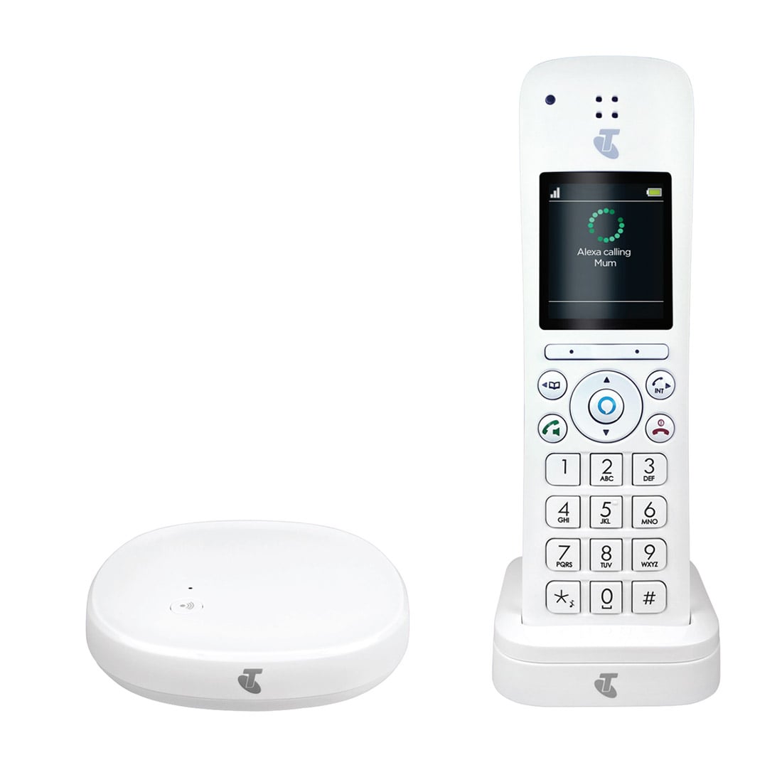 Telstra Voice Control Cordless Handset TVC-C White [Refur] - Excellent ...