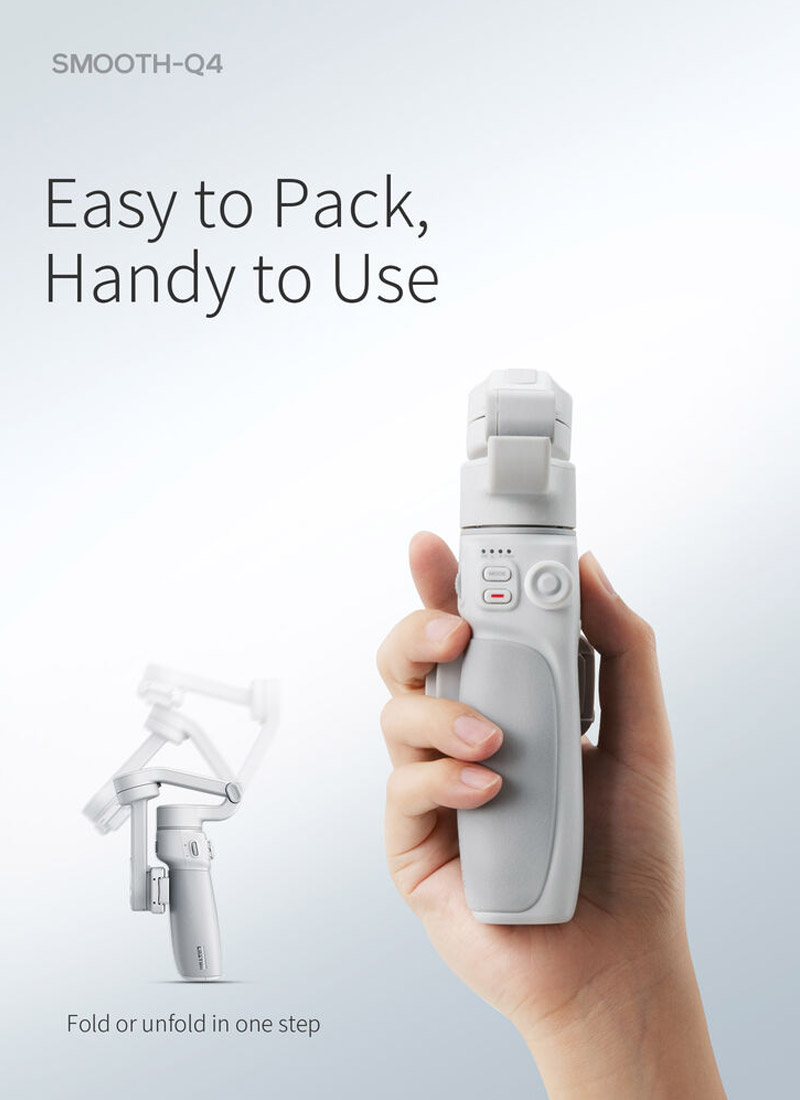 Zhiyun Smooth-Q4 3-Axis Smartphone Gimbal Stabilizer | Mobileciti